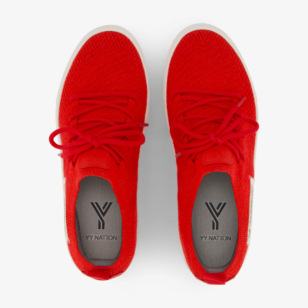 Cirrus Hemp Women Red / White – YY Nation